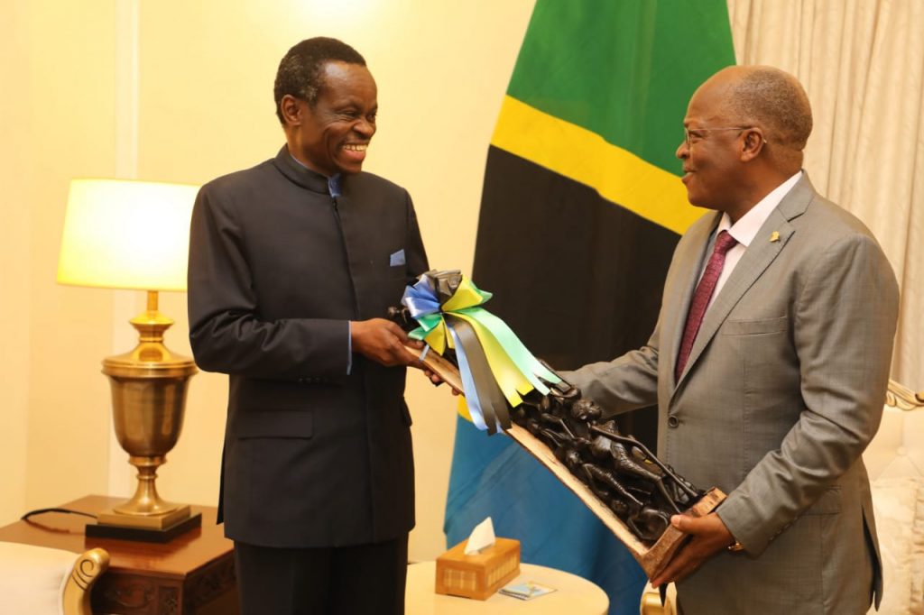 Prof. Lumumba Eulogises Magufuli Administration | Embassy of Tanzania ...